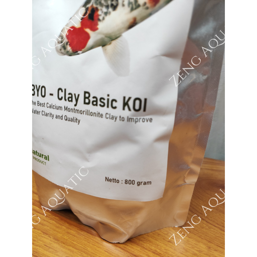 Jual BYO CLAY BASIC KOI UNTUK SEMUA JENIS KOLAM KOI KUALITAS PREMIUM ...