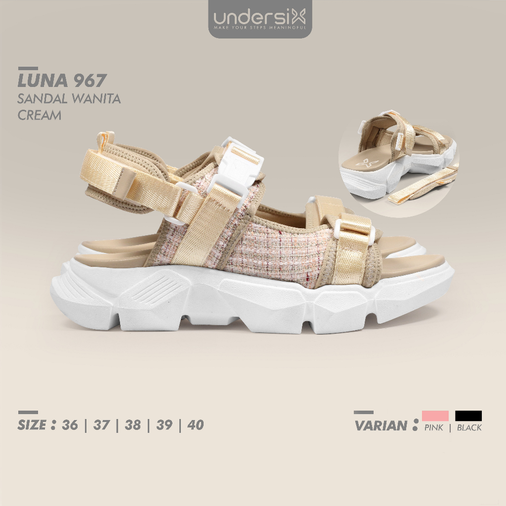 Jual UNDERSIX - Luna 967 Sandal Gunung Wanita Sandal Outdoor Cewe ...
