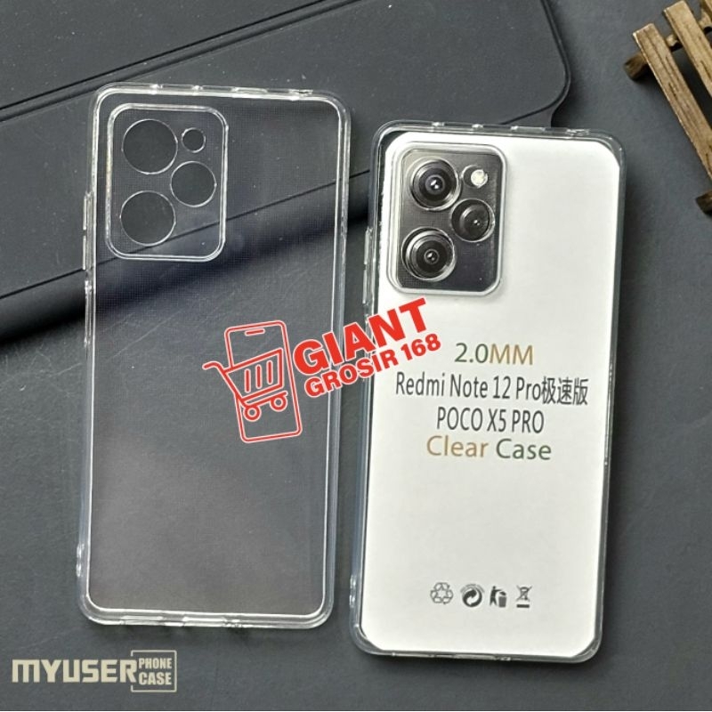 Jual POCO X5 PRO 5G CASE CLEAR HD 2.0mm CASE BENING TRANSPARAN POCO X5 PRO 5G | Shopee Indonesia