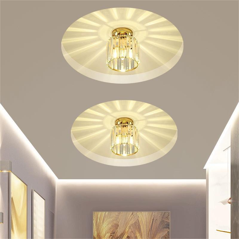 Jual Furnibest Lampu plafon ceiling kristal kotak cristal Lampu Plafon ...