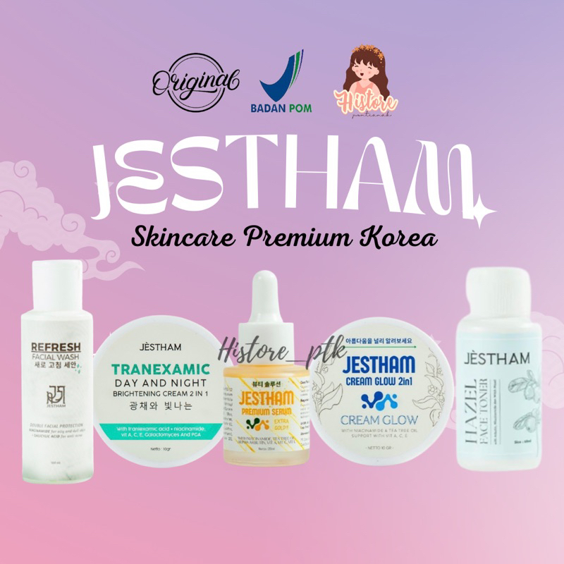Jual Jestham Starfish Fluid Gel / Tranexamic Day and Night Brightening ...