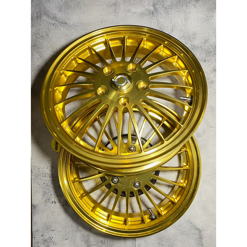 Jual 1o1 Factory Velg Model SRV Alumunium CNC R12 Original Vespa Sprint ...