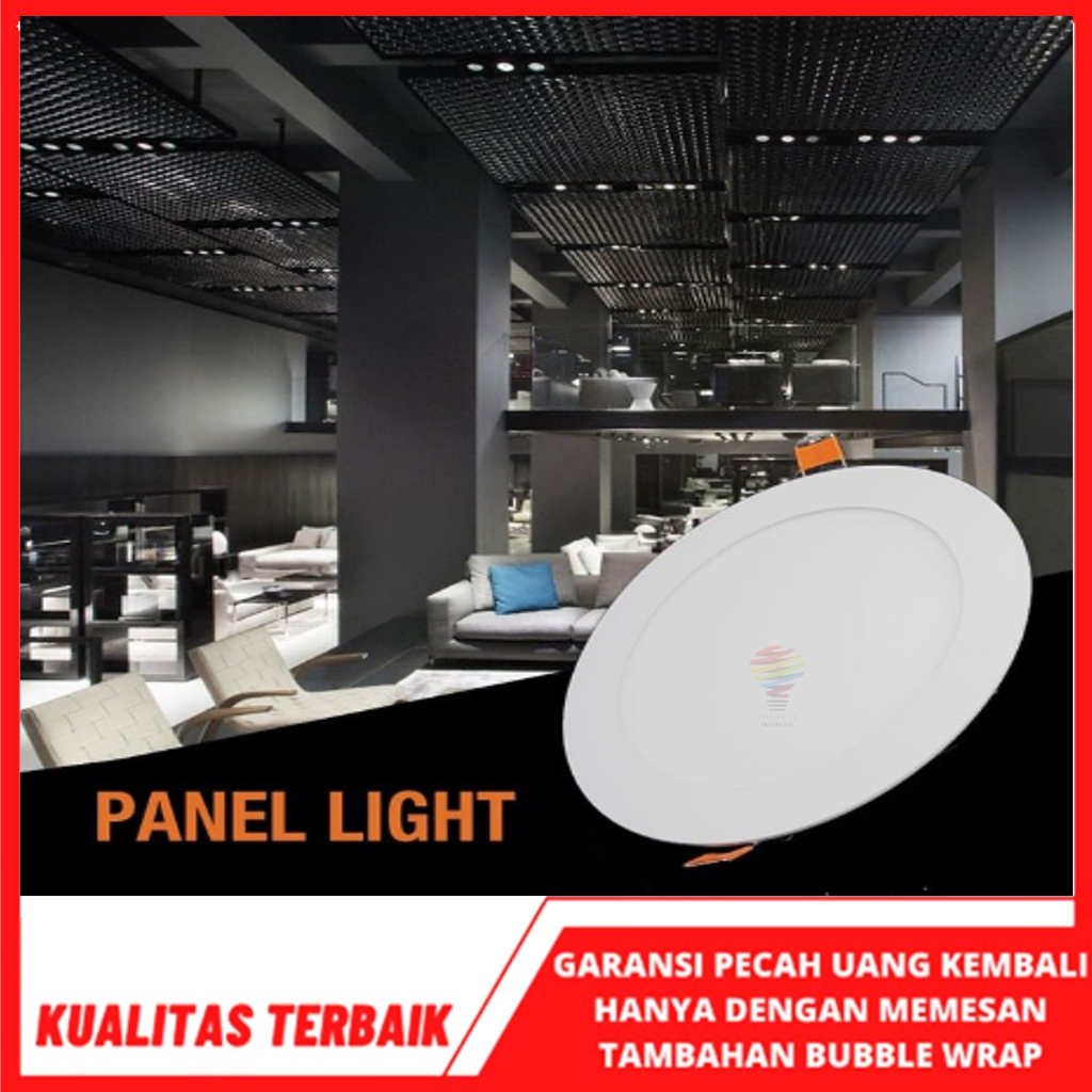 Jual Lampu LED Downlight Putih Inbow Bulat Tipis 12W 18W 24W Panel ...