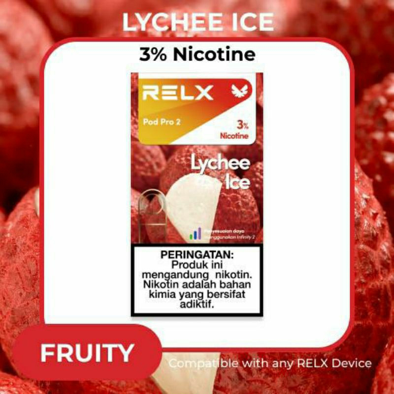 Jual RELX Pods Pro 2 - Lychee Ice (Garansi Resmi id) | Shopee Indonesia