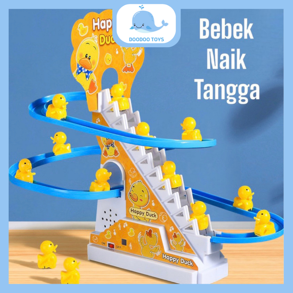 Jual Mainan Bebek Naik Tangga - Mainan Bebek Perosotan - Mainan Small ...