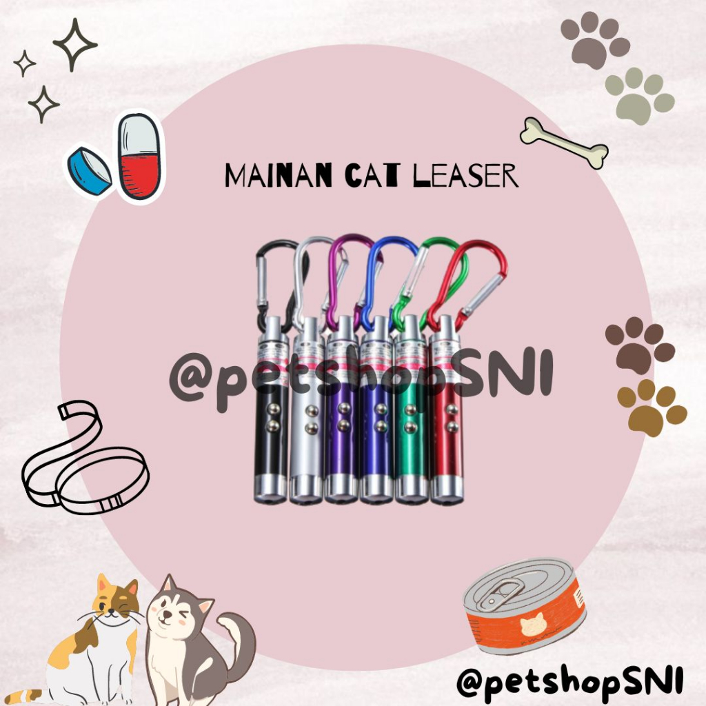 Jual Mainan Kucing Laser - Cat Toys Aksesoris Hewan Mainan Anak Kucing ...