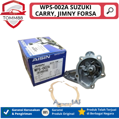 Jual WATER PUMP AISIN WPS-002A CARRY ST-100, JIMNY, FORSA GLX /ORIGINAL ...