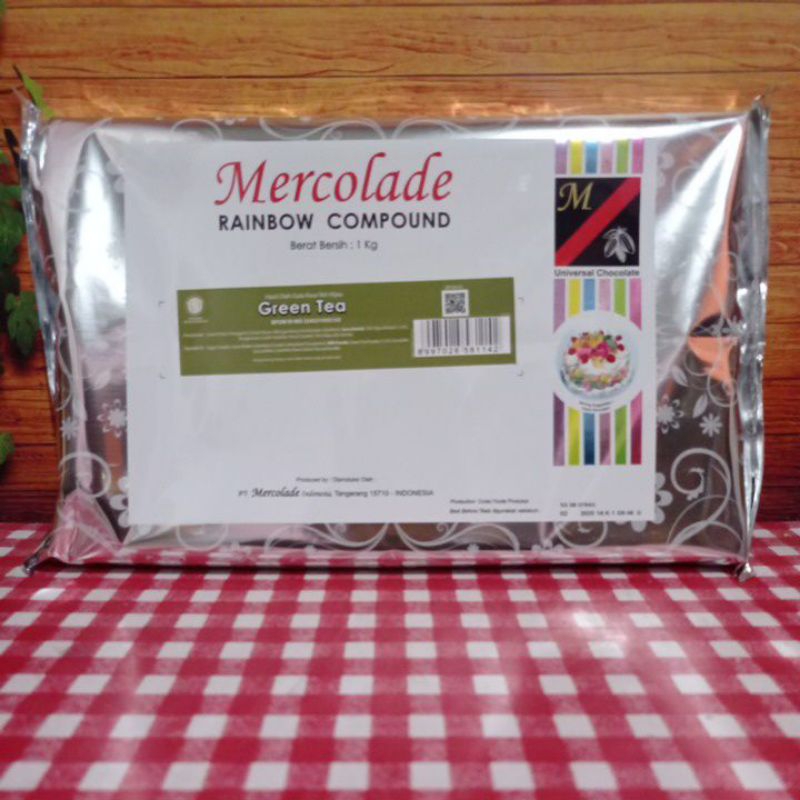 Jual Mercolade rainbow coumpound green tea 1kg | Shopee Indonesia