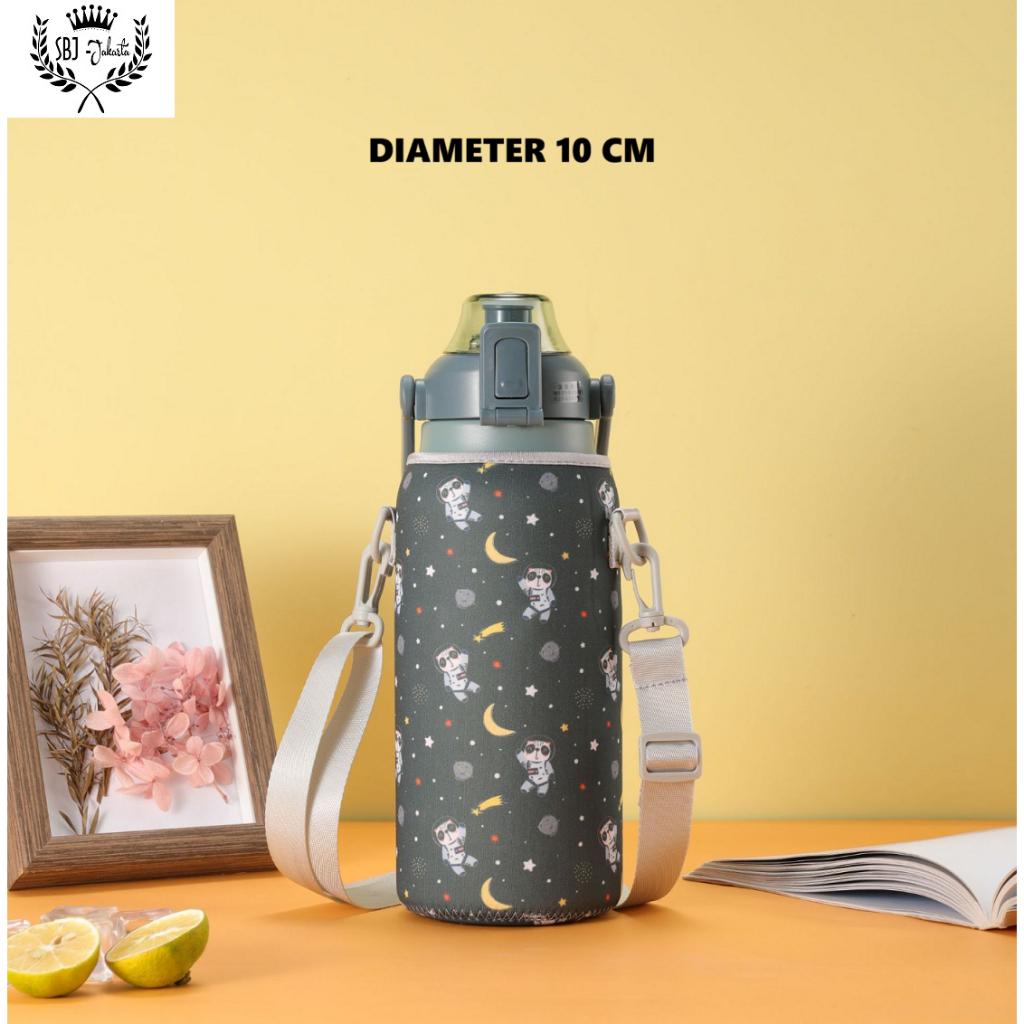 Jual Tas Termos Tumbler Sarung Botol Minum Elastis dengan Tali panjang ...