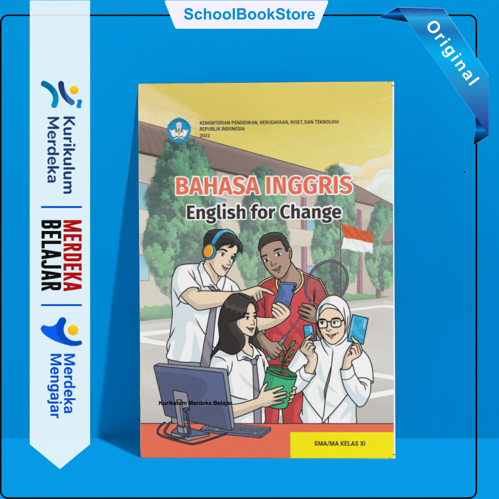 Jual Buku Bahasa Inggris english for change SMA/SMK Kelas 11 XI Kurikulum Merdeka Sekolah ...