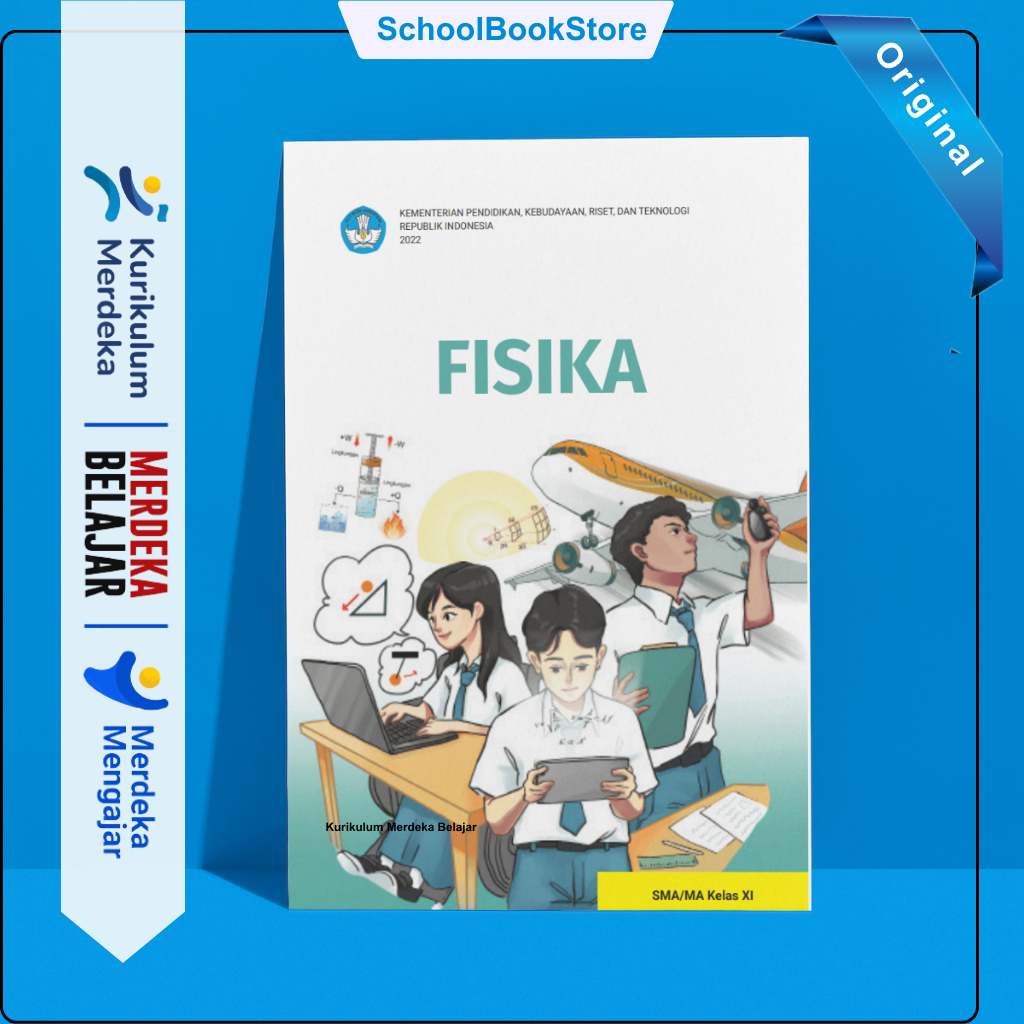Jual Buku Paket FISIKA Kelas 11 XI SMA/MA KURIKULUM MERDEKA BELAJAR / Buku Mata Pelajaran Mapel ...