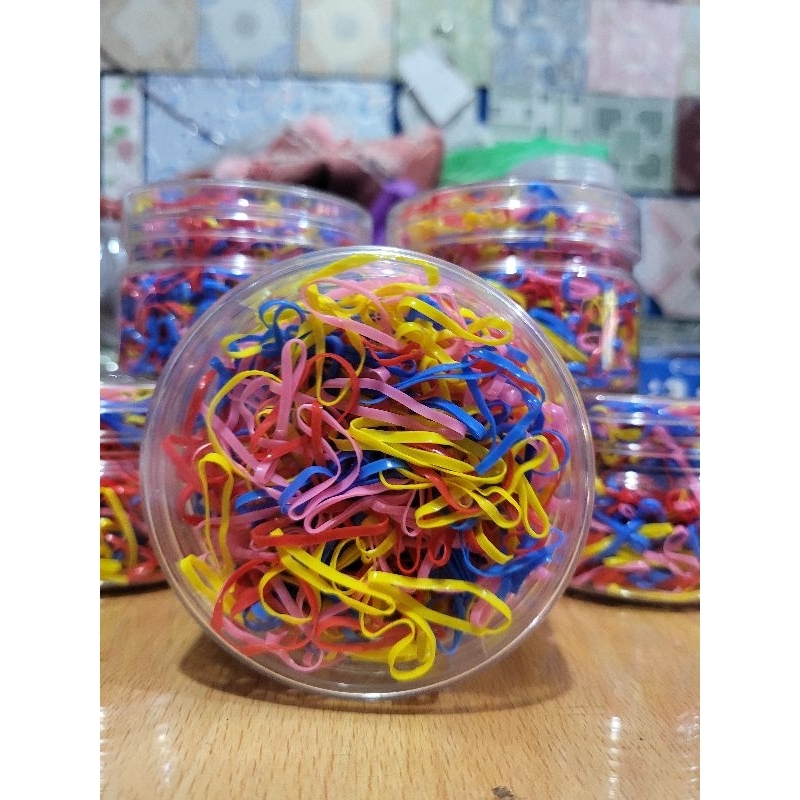 Jual KARET RAMBUT ANAK ISI 1000PCS | Shopee Indonesia