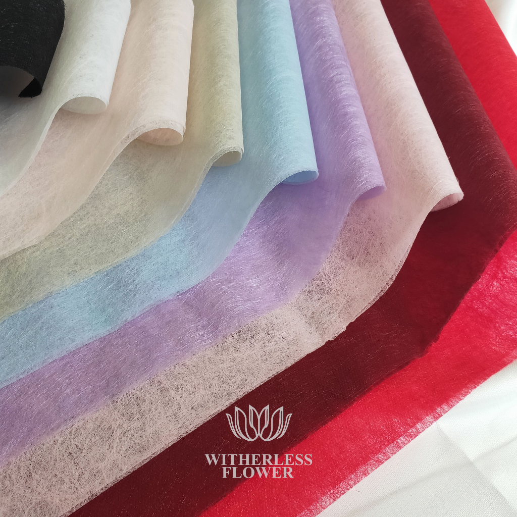 Jual [10 LEMBAR] Premium Non Woven Tissue Paper Tebal / Cellophane ...