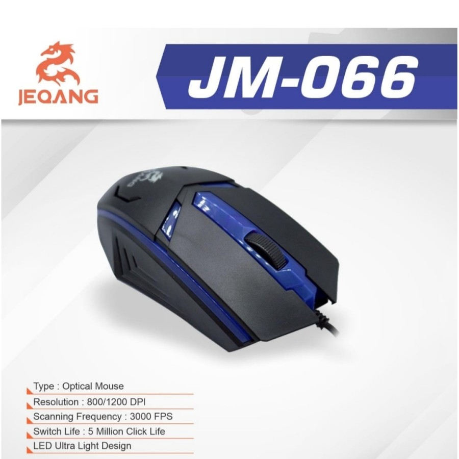 Jual Mouse USB Kabel Jeqang JM-066 | Shopee Indonesia