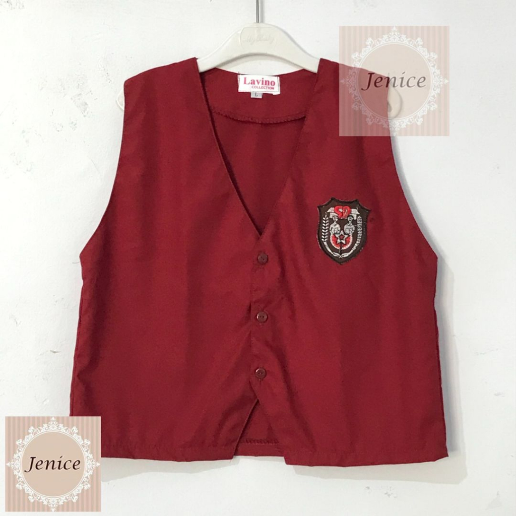 Jual Rompi Anak Seragam Sekolah SD Merah Polos Perempuan / Laki-laki ...