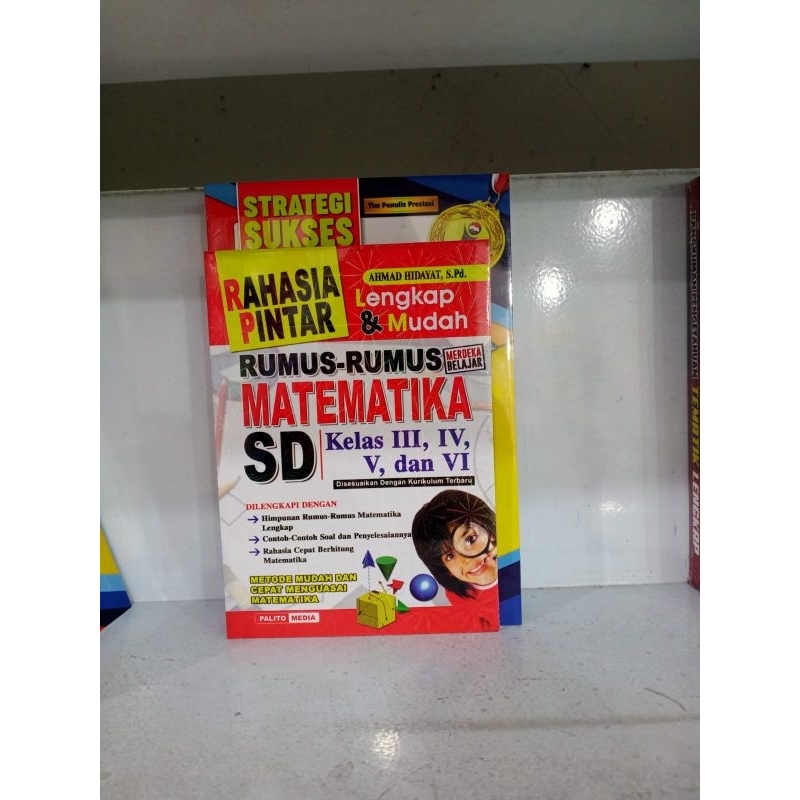 Jual Buku Strategi Sukses Rahasia Pintar Rumus-Rumus Matematika Untuk ...