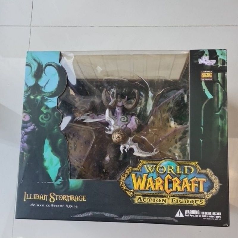 Jual Mainan Action Figures WORLD OF WARCRAFT Illidan Stormrage | Shopee ...