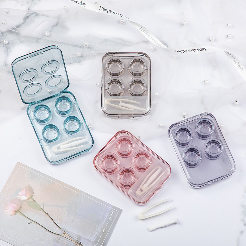 Jual KOTAK TEMPAT SOFLENS BENING PREMIUM TRANSPARAN SOFTLENS TRAVEL KIT ...