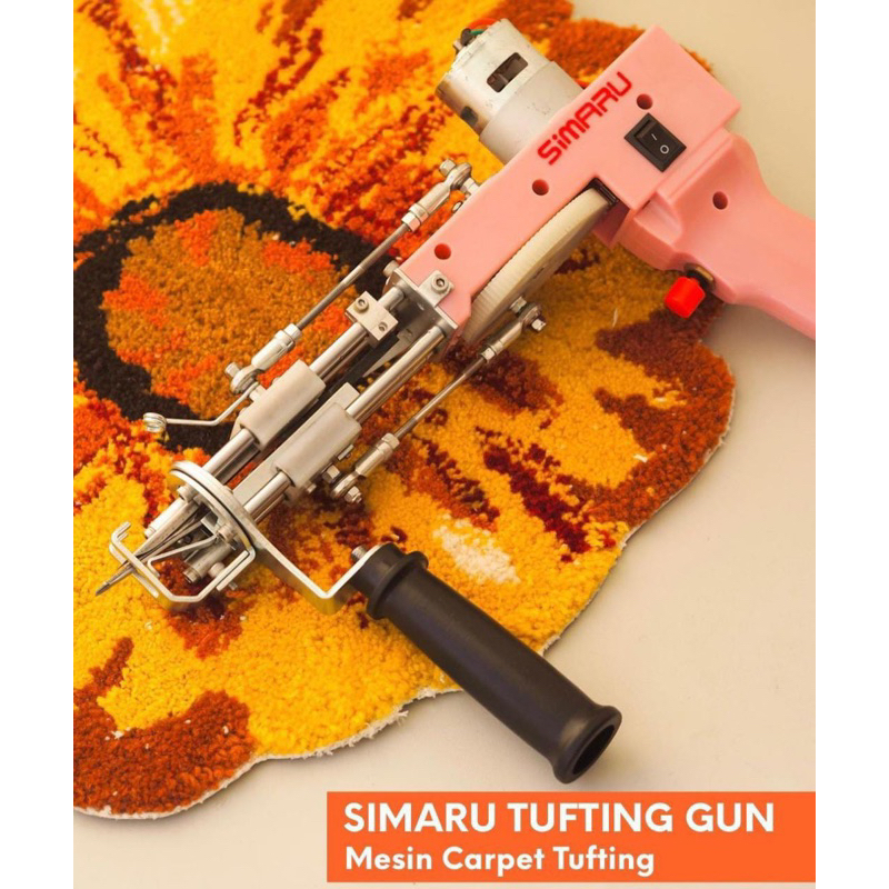 Jual Mesin karpet Tufting SIMARU alat Sulam / Rajut benang Wol Karpet ...