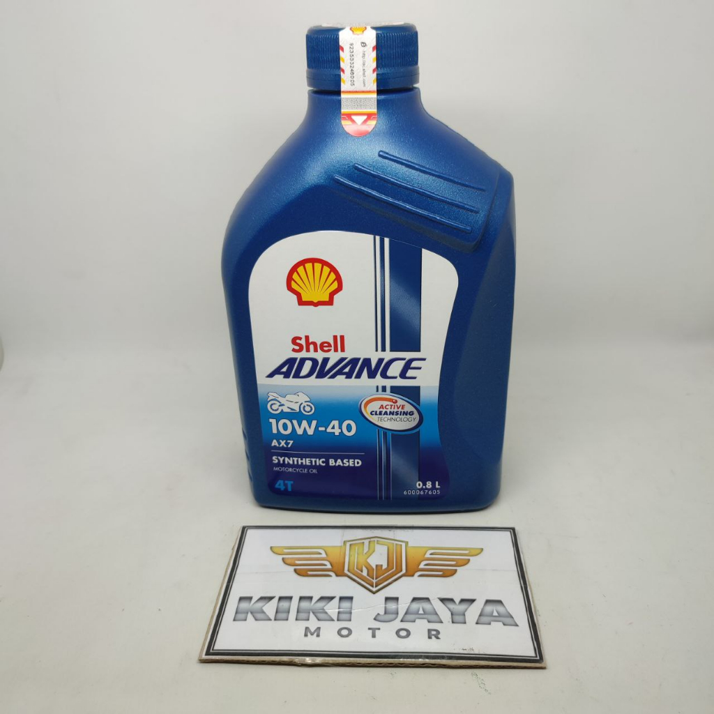 Jual Oli Motor Shell Advance AX7 4T 10W-40 0.8 Liter | Shopee Indonesia