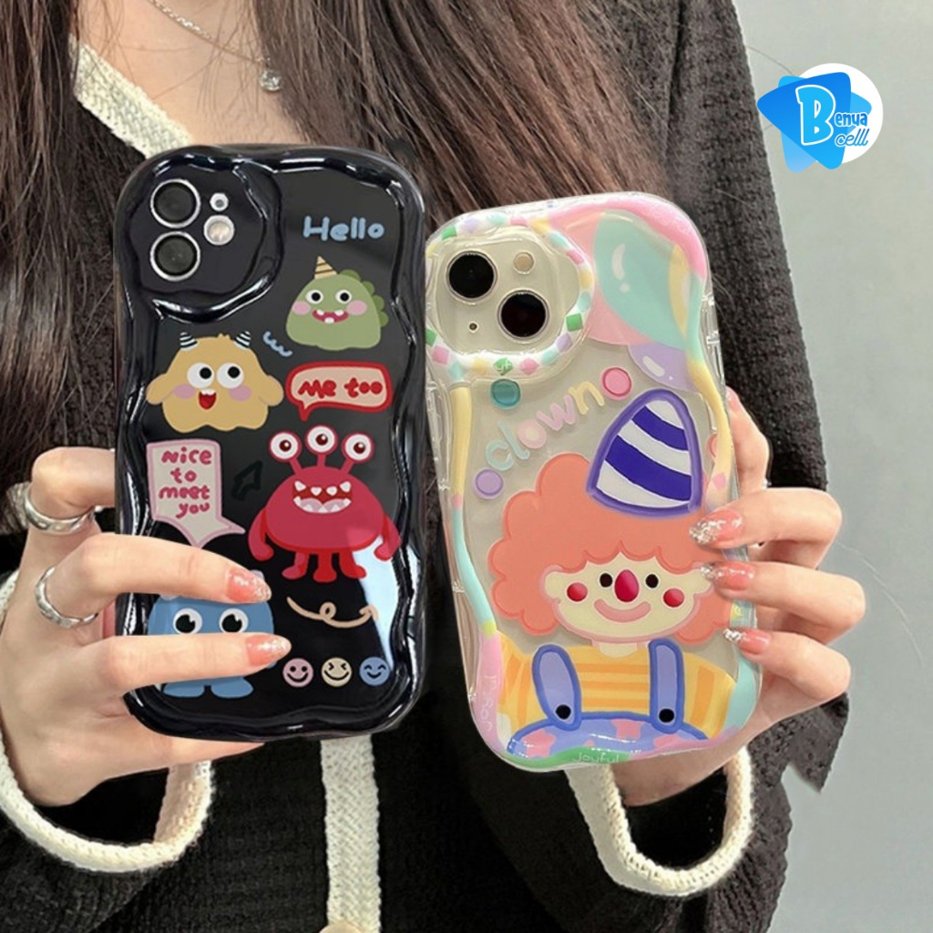 Jual SS845 KARTUN LITTLE MONSTER PHONE CASE UNTUK INFINIX SMART 5 6 6 ...