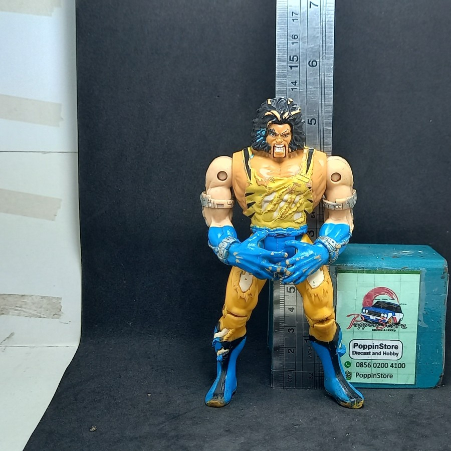 Jual Toybiz Marvel 1998 X-Men Wolverine Battle Blaster Suit Figure ...