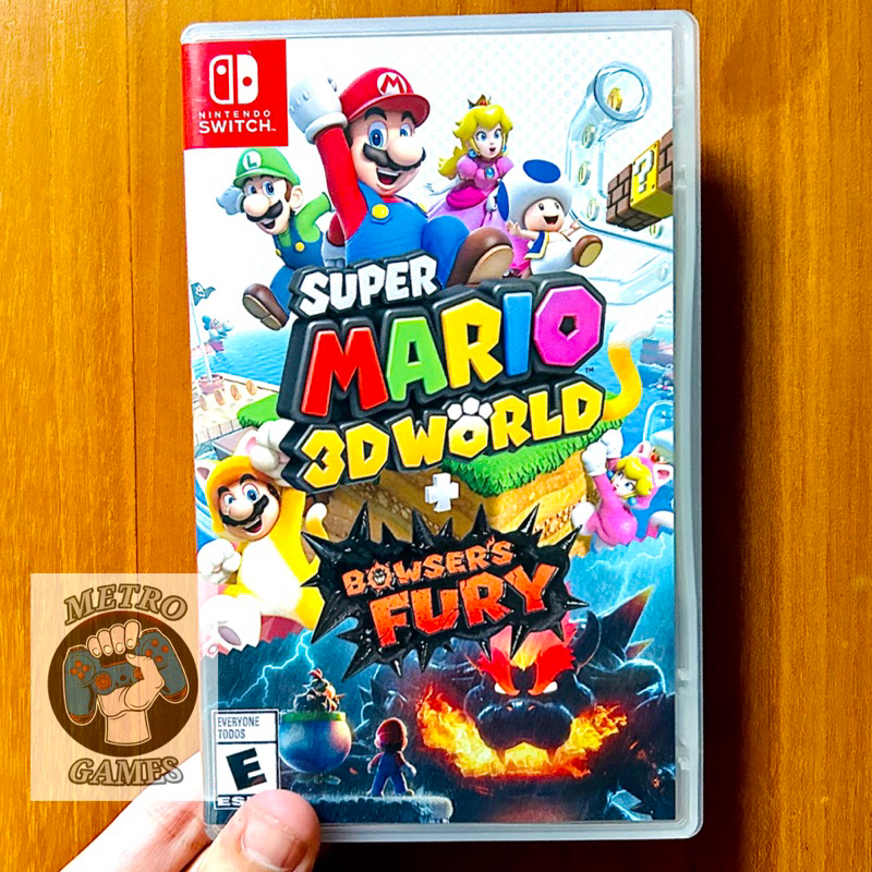Jual Super Mario 3D World Bowser's Fury Switch Games Catridge Fisik Super Mario 3D World Bowsers ...