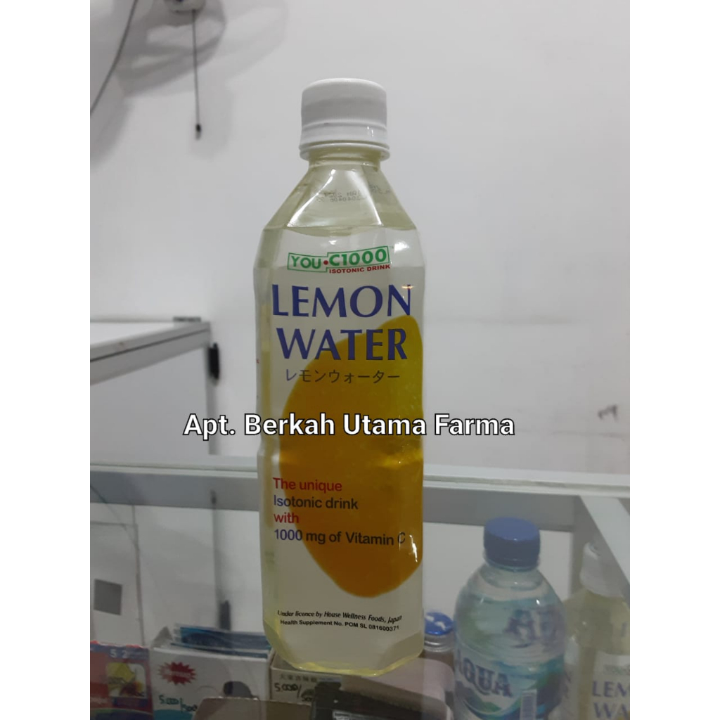 Jual You C 1000 Lemon Water 500 ml | Shopee Indonesia