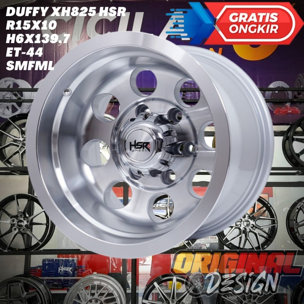 Jual Velg Mobil LAND CRUISER , HILUX DC , HARDTOP , HSR DUFFY Ring 15 R15 | Shopee Indonesia
