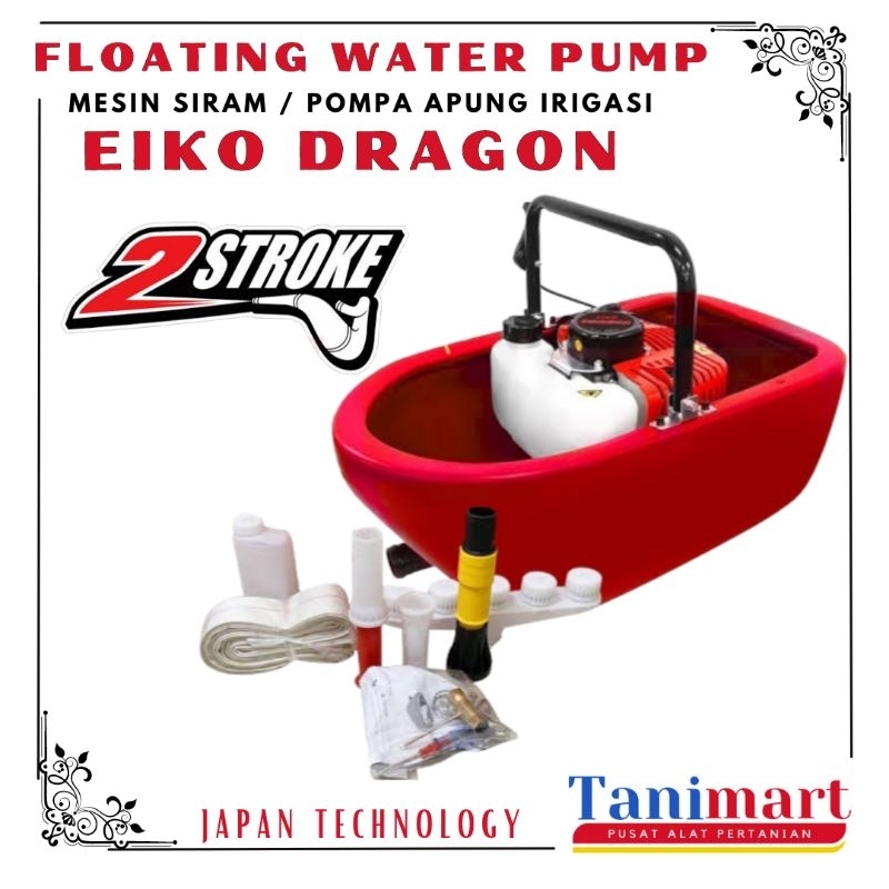 Jual Mesin Siram Bawang Merah 2 Tak / Floating Water Pump 2 Tak / Mesin Siram Bawng amerah Murah ...