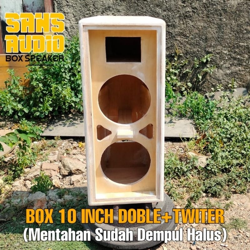 Jual Box speaker 10 inch doble plus twiter | Shopee Indonesia