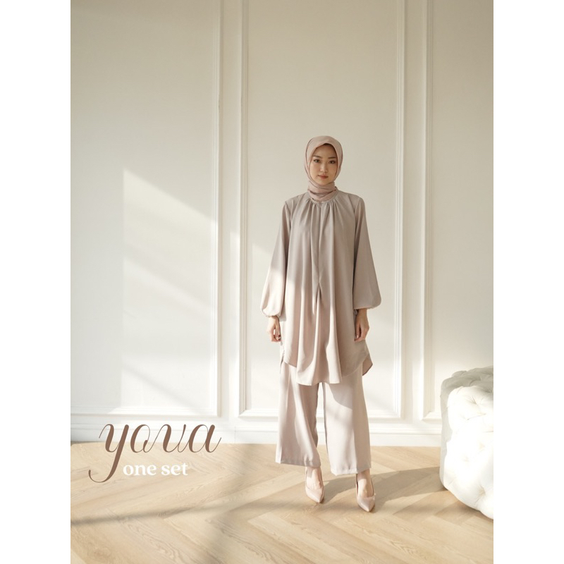 Jual Yova One Set Pulchragallery | Set Baju Wanita | Shopee Indonesia