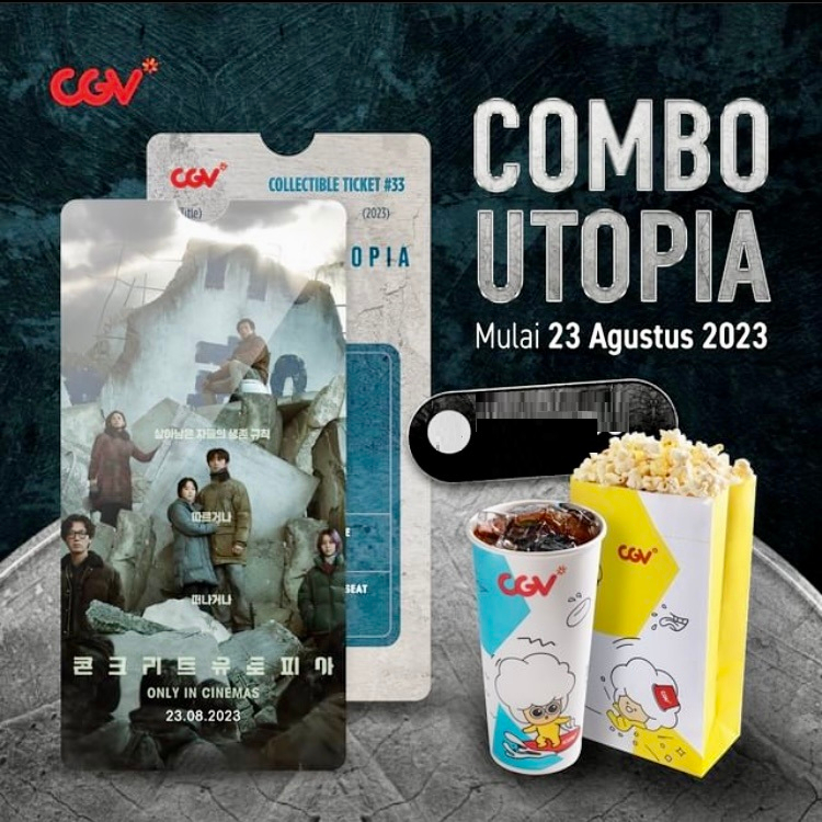 Jual Concrete Utopia x CGV Official Collectible Ticket | Shopee Indonesia