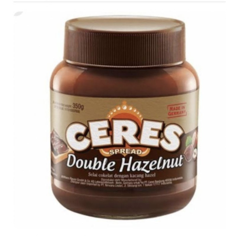 Jual Ceres Spread Choco Hazelnut , Double Hazelnut , Hazelnut & Milk ...