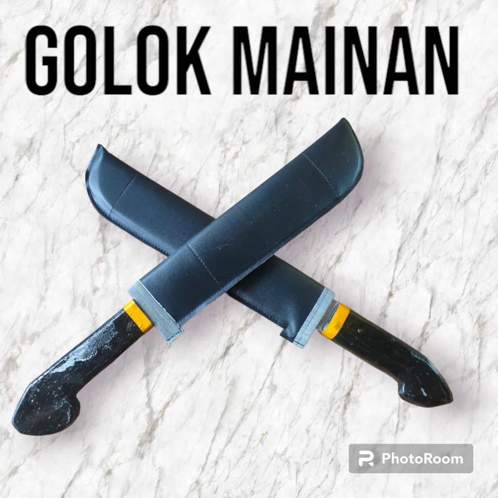 Jual GOLOK MAINAN GOLOK KAYU GOLOK PENCAKK SILAT GOLOK ADAT BETAWI ...