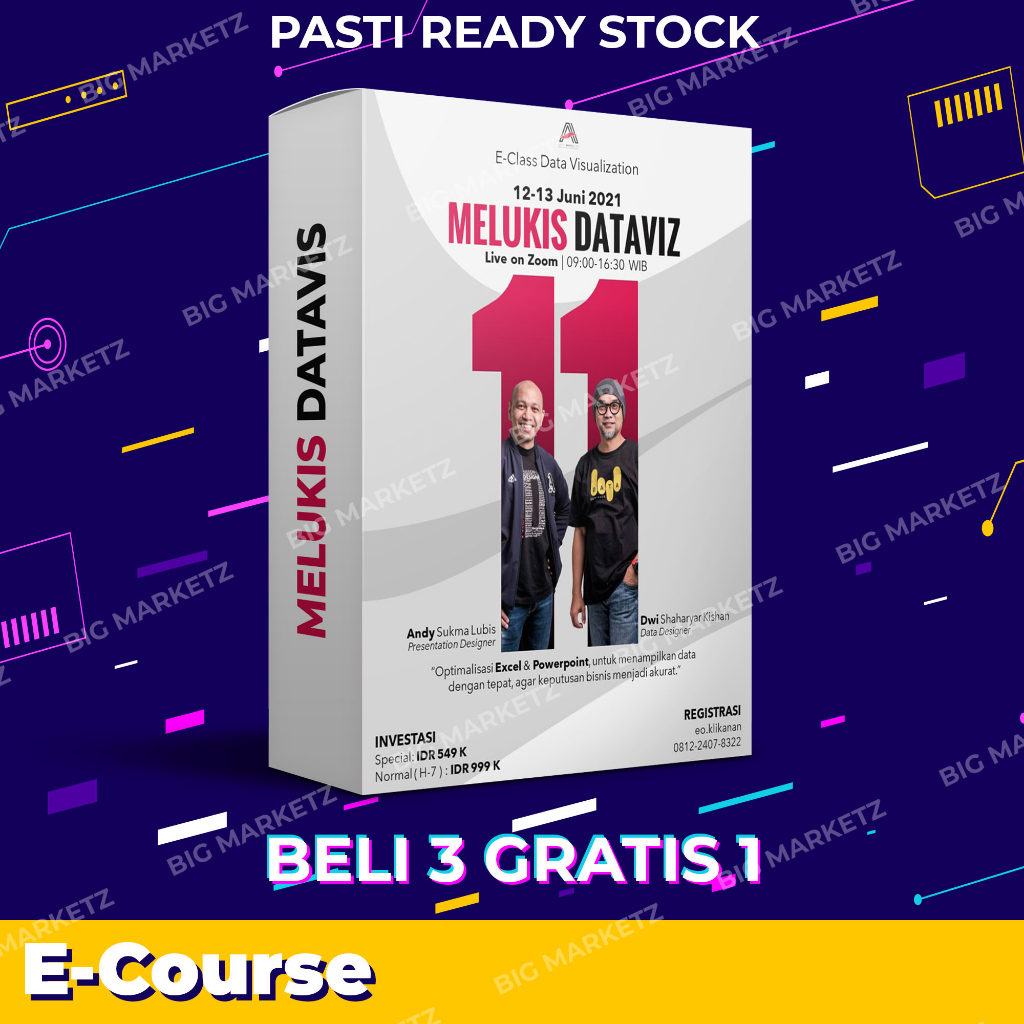 Jual Membuat DATAVIS yang Benar - Course | Shopee Indonesia