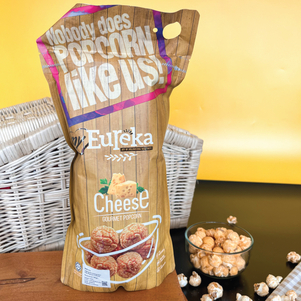 Jual EUREKA POPCORN CHEESE 140g SNACK CEMILAN IMPORT RASA KEJU | Shopee ...