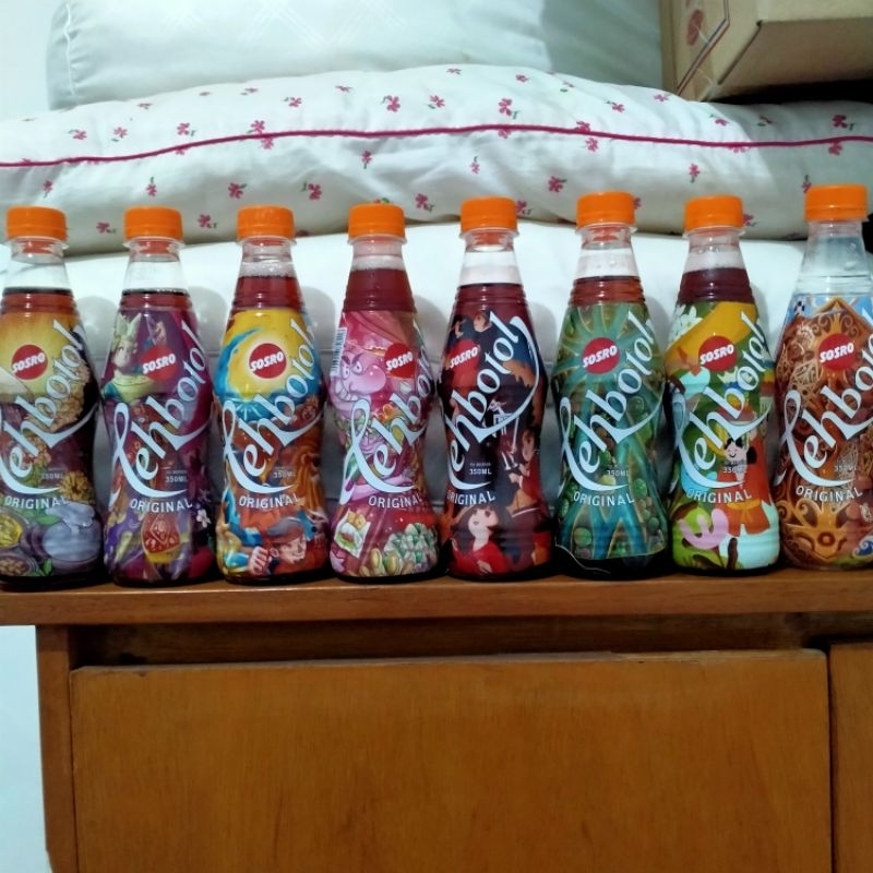Jual koleksi botol teh sosro edisi 78 tahun kemerdekaan Indonesia ...