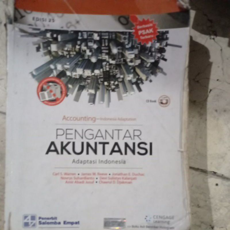 Jual buku pengantar akuntansi adaptansi Indonesia edisi 25 | Shopee Indonesia