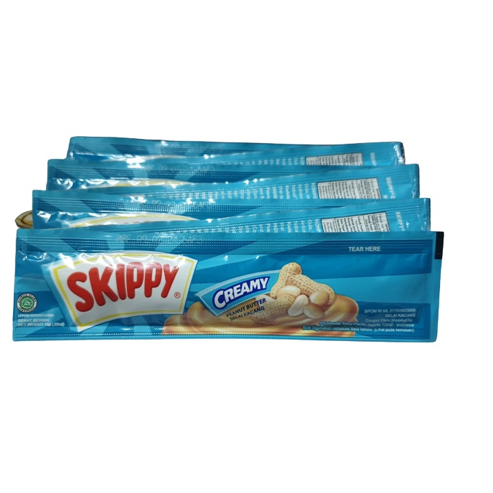 Jual SKIPPY CREAMY PEANUT BUTTER 15GR SACHET SELAI KACANG HALAL ...