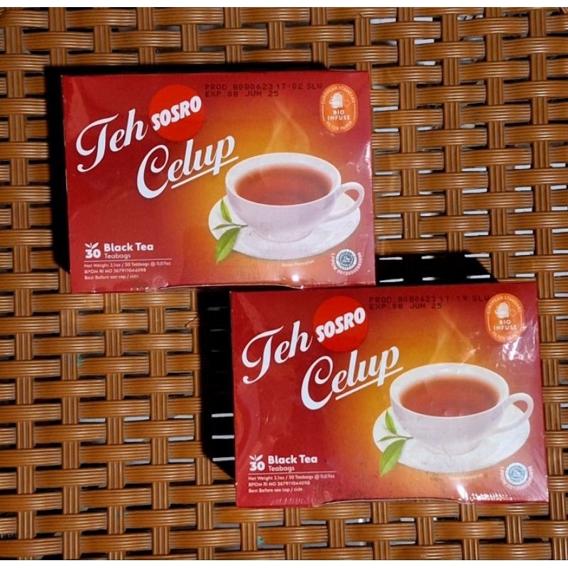 Jual TEH CEPUP SOSRO 60g / 30 KANTONG @ 2g | Shopee Indonesia