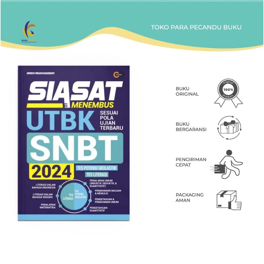 Jual BUKU REFERENSI - SIASAT MENEMBUS UTBK SNBT 2024 - THE KING EDUKA - BUKU KALUKU | Shopee ...