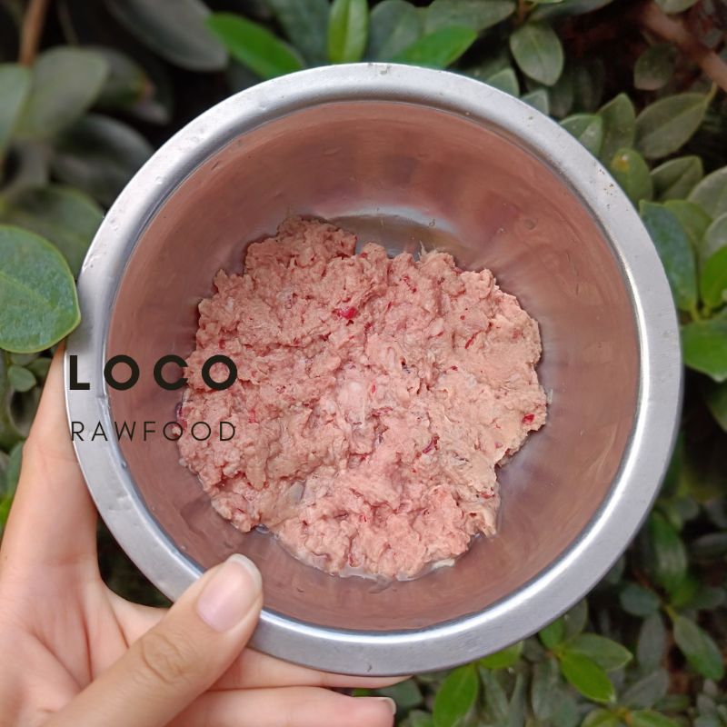 Jual RAWFOOD BEBEK / DAGING BEBEK GILING / MAKANAN ANJING /DOG FOOD ...