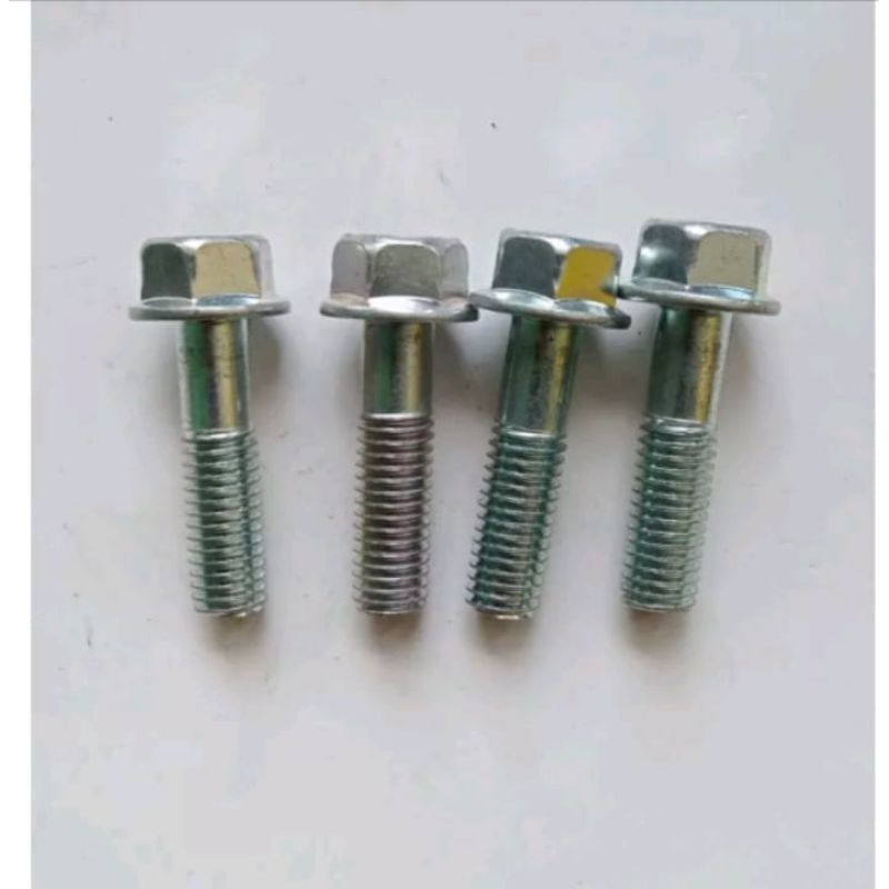 Jual Baut flange bot M8 / Baut flange bolt 12x30 konci 12 ori ginal 1pcs | Shopee Indonesia