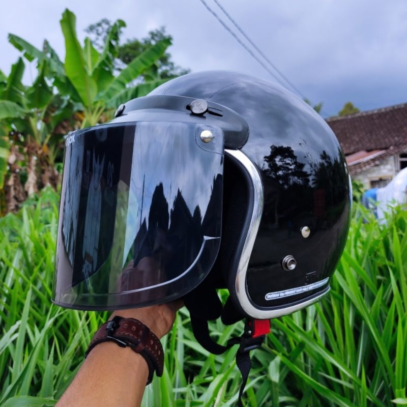 Jual HELM BOGO DEWASA HELEM BOGO CLASSIC HELM BOGO RETRO PRIA WANITA ...
