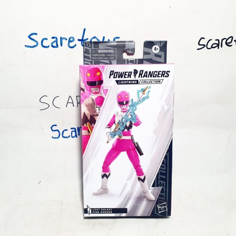Jual Lightning Collection Power Rangers Lost Galaxy pink ranger sentai ...