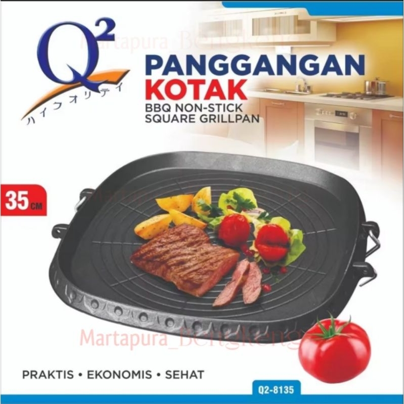 Jual Grill pan Q2 / Alat panggangan BBQ grill | Shopee Indonesia