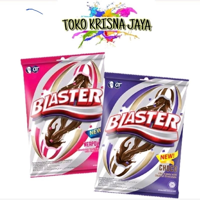 Jual PERMEN BLASTER NEAPOLITAN | CHOCO | STRAWBERRY VANILLA | CHOCOLATE ...