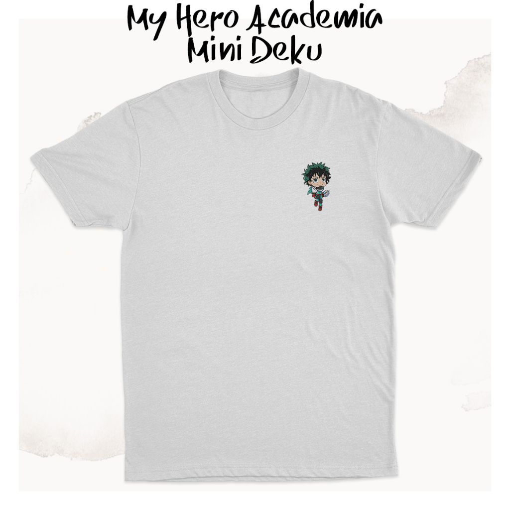Jual Kaos Mini Deku Izuku Midoriya Anime My Hero Academia K0353 ...