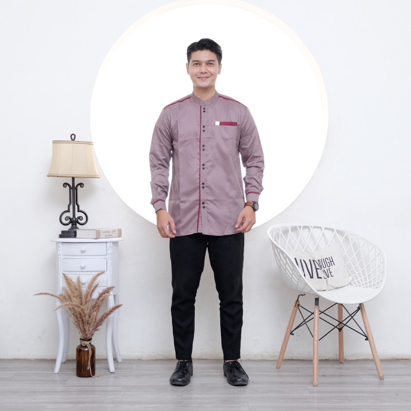 Jual NIGOS Koko Dewasa Baju Koko Laki Laki Dewasa Lengan Panjang Baju koko panjang bordir baju ...